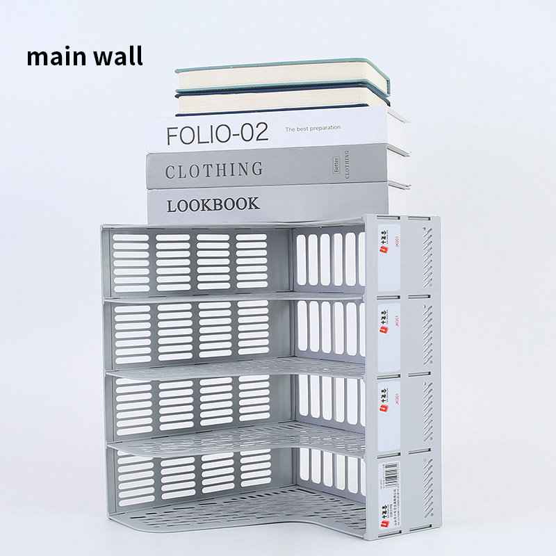 Vertical Desktop Data File Column Office Thickened File Storage Rack ...