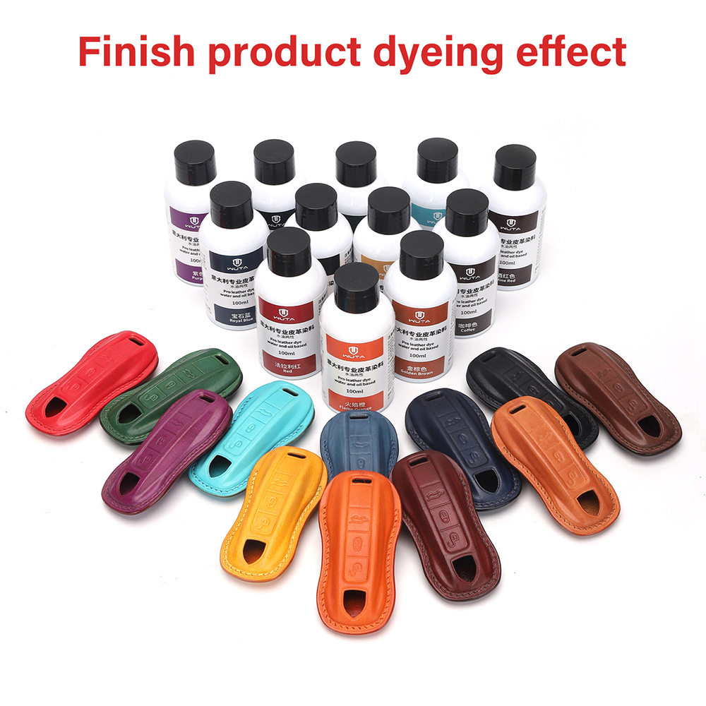 WUTA Professional Leather Dye Italian Imported Leather Dyes Water and ...