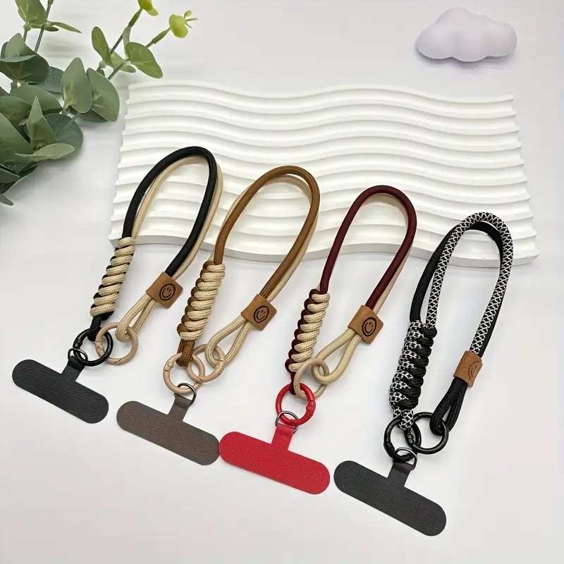 British Style Colorful Woven Cellphone Lace Strap Phone Lanyard with ...