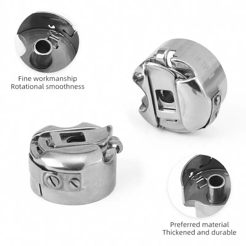 Steel Industrial Sewing Machine Bobbin Case Computer Flat Car Shuttle ...