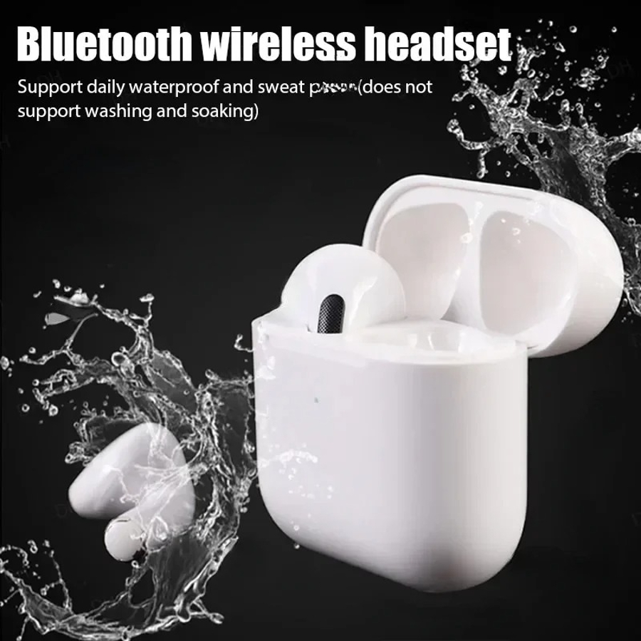 Pro4 Earbuds Bluetooth 5.0 Wireless Sport Earphones Mic Charging Box ...