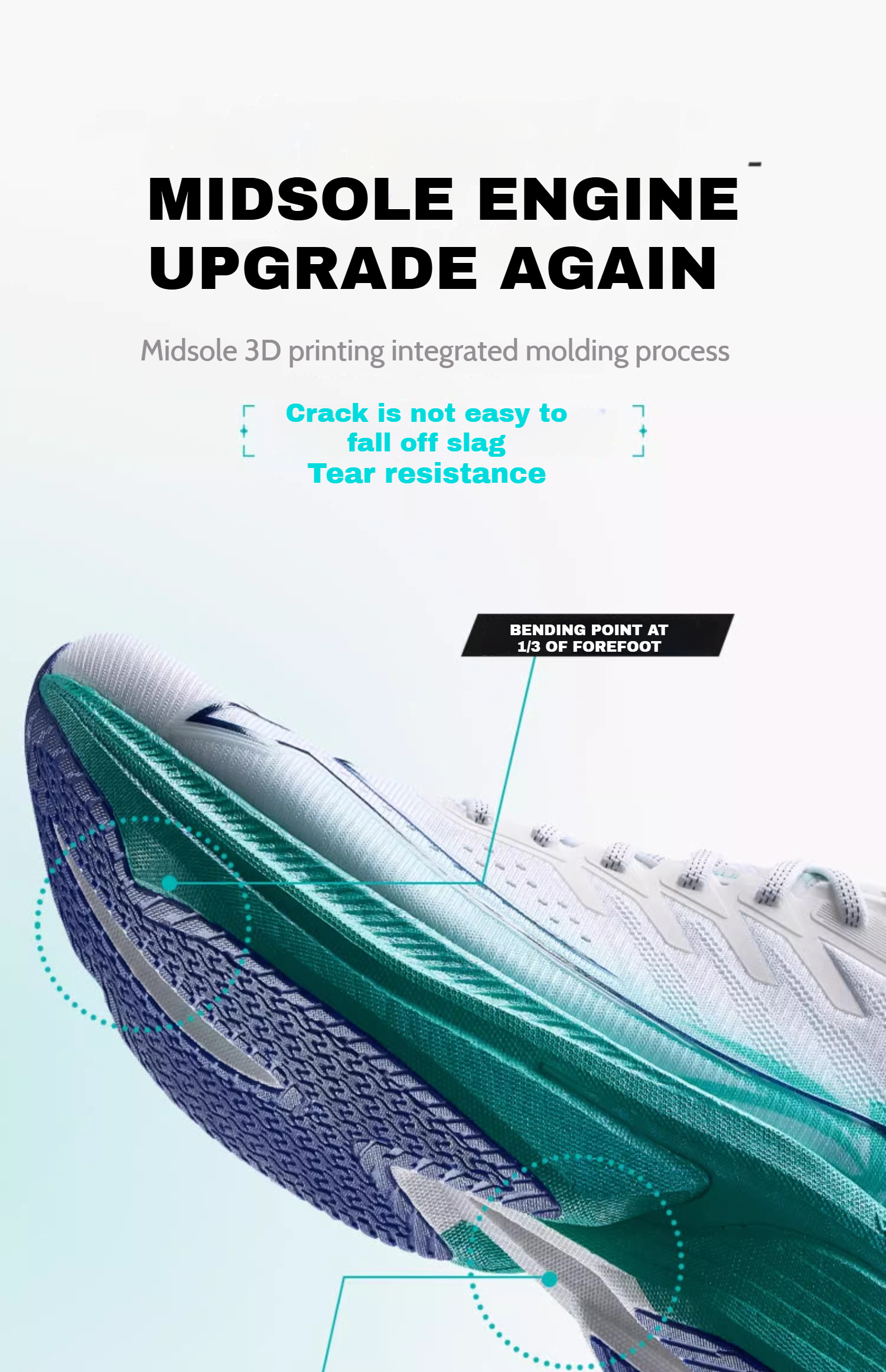 【XTEP】One Piece 3.0 | Racing Marathon Running Shoes Exotic Nylon plate ...