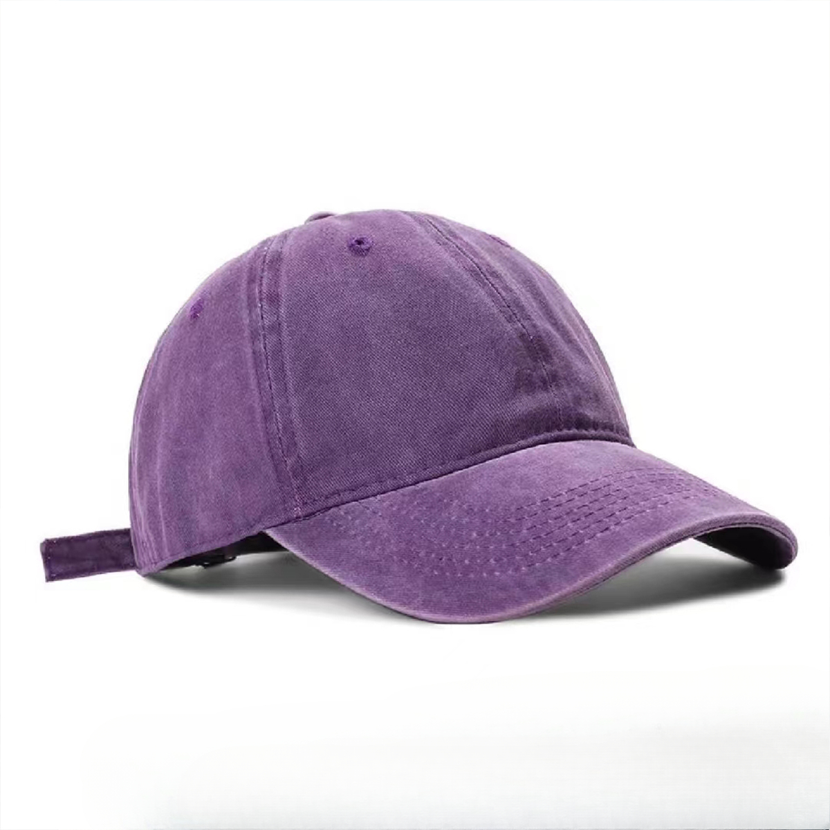 Vintage-Washed Women's Baseball Cap Sun Protection & Adjustable Fit for ...