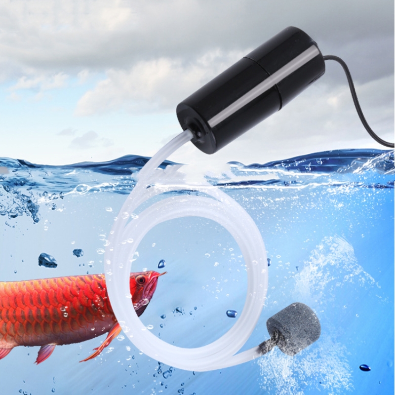 Portable USB Aquarium Pump - Efficient, economical oxygenation device ...