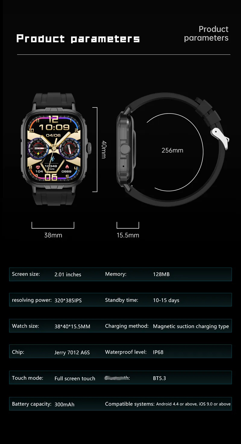 Jam Tangan Pintar M106 Smartwatch Fendior with Donation and Alarm Clock ...