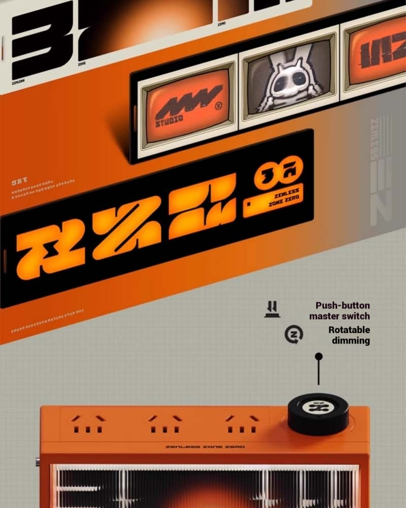 Zenless Zone Zero Electrical socket Rapid Power Series 36W Gallium ...
