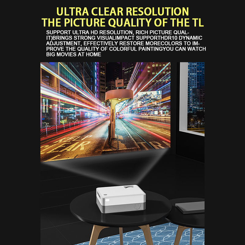 Mini Projector HDMI Full HD1080P Android Smart Projektor Portable Home ...