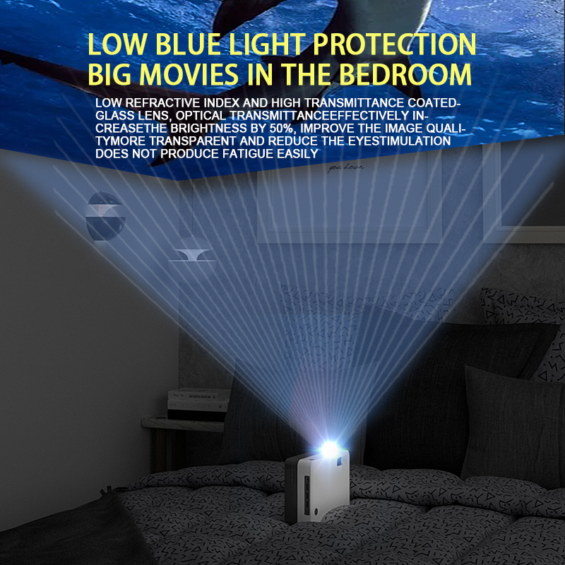 Mini Projector HDMI Full HD1080P Android Smart Projektor Portable Home ...