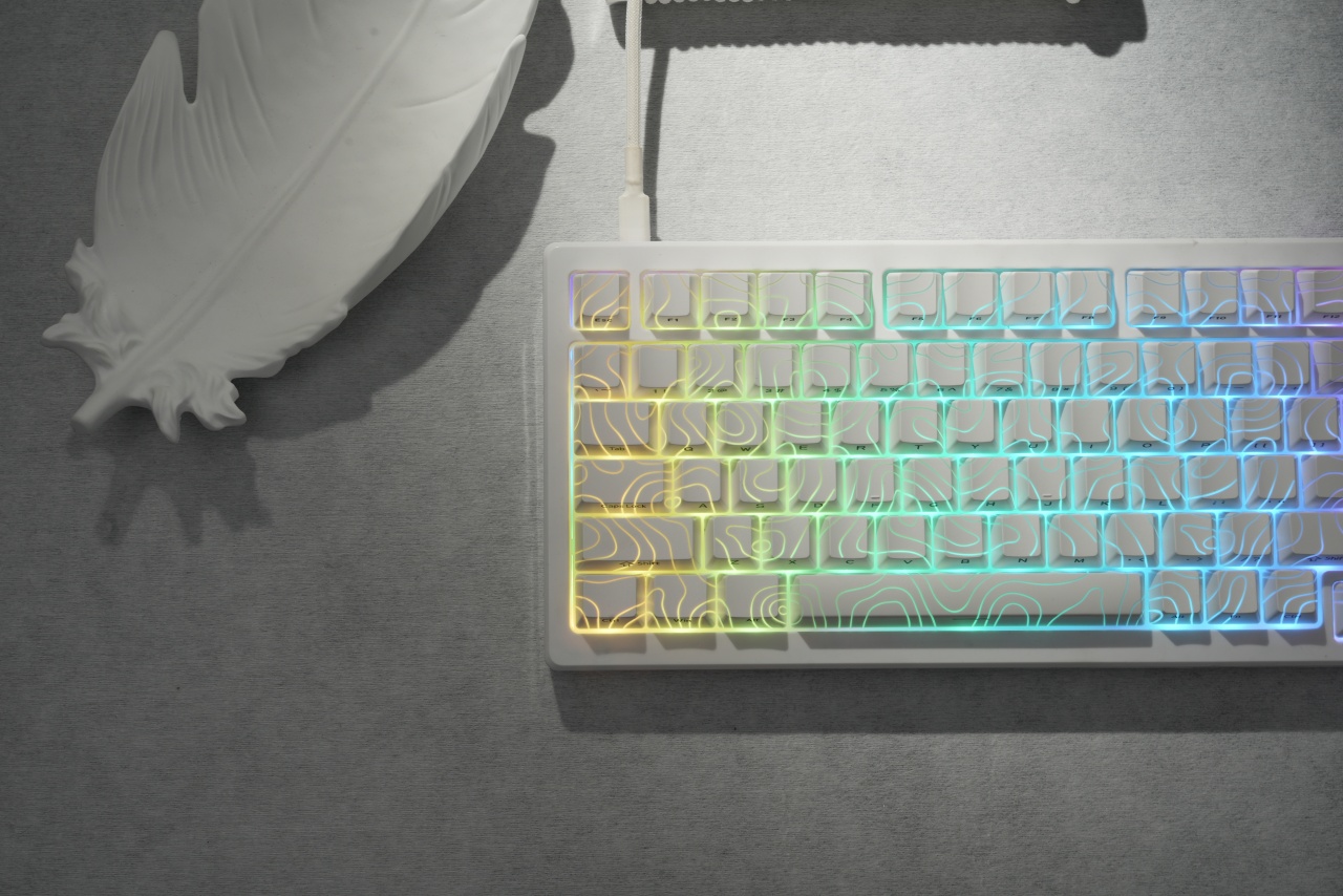 Womier 140 Key White Shine Through V2 Double Shot PBT Keycap OEM ...