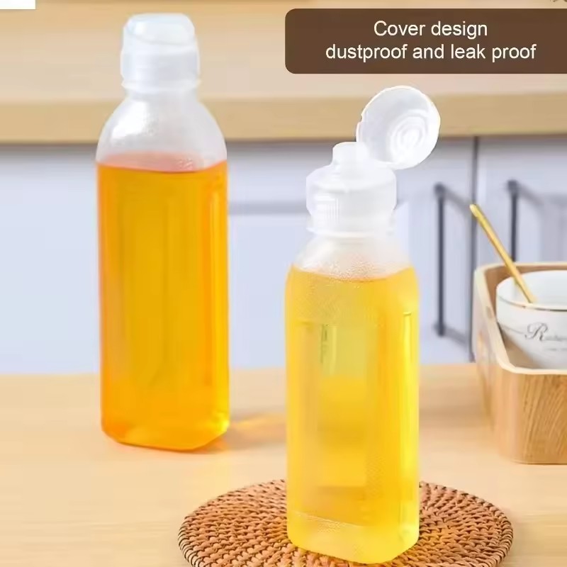 4-Pack Mini Seasoning Squeeze Bottles for Kitchen Ketchup Salad Sauce ...
