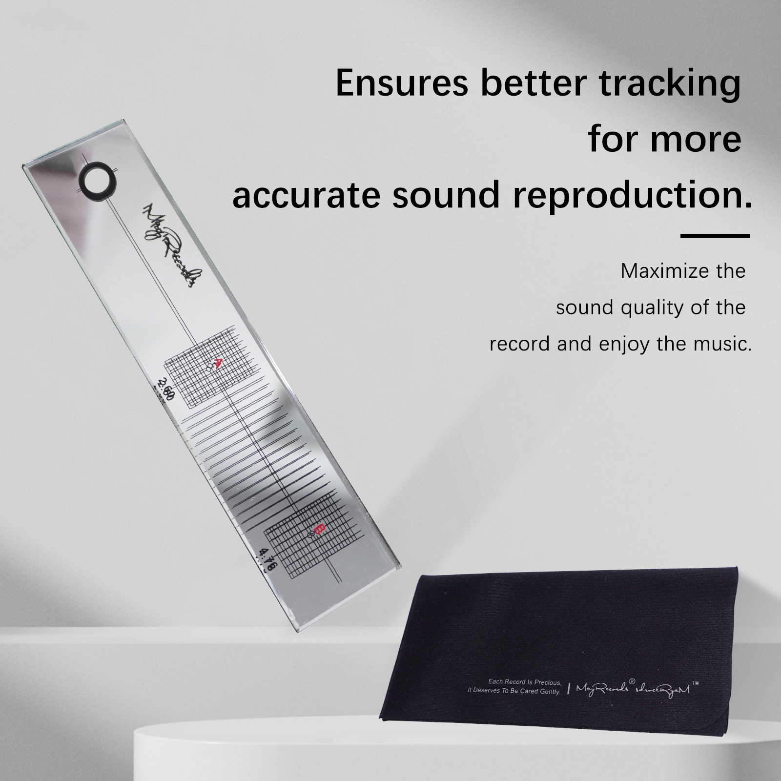 Cartridge Stylus Alignment Protractor Adjustment Tool Phonograph ...