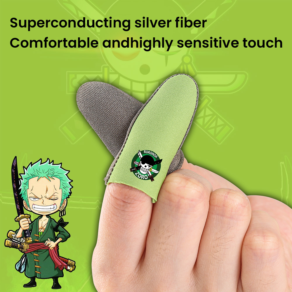 BlueWow Zoro Gaming Finger Sleeves, Anti-slip Finger Gloves, Gaming ...