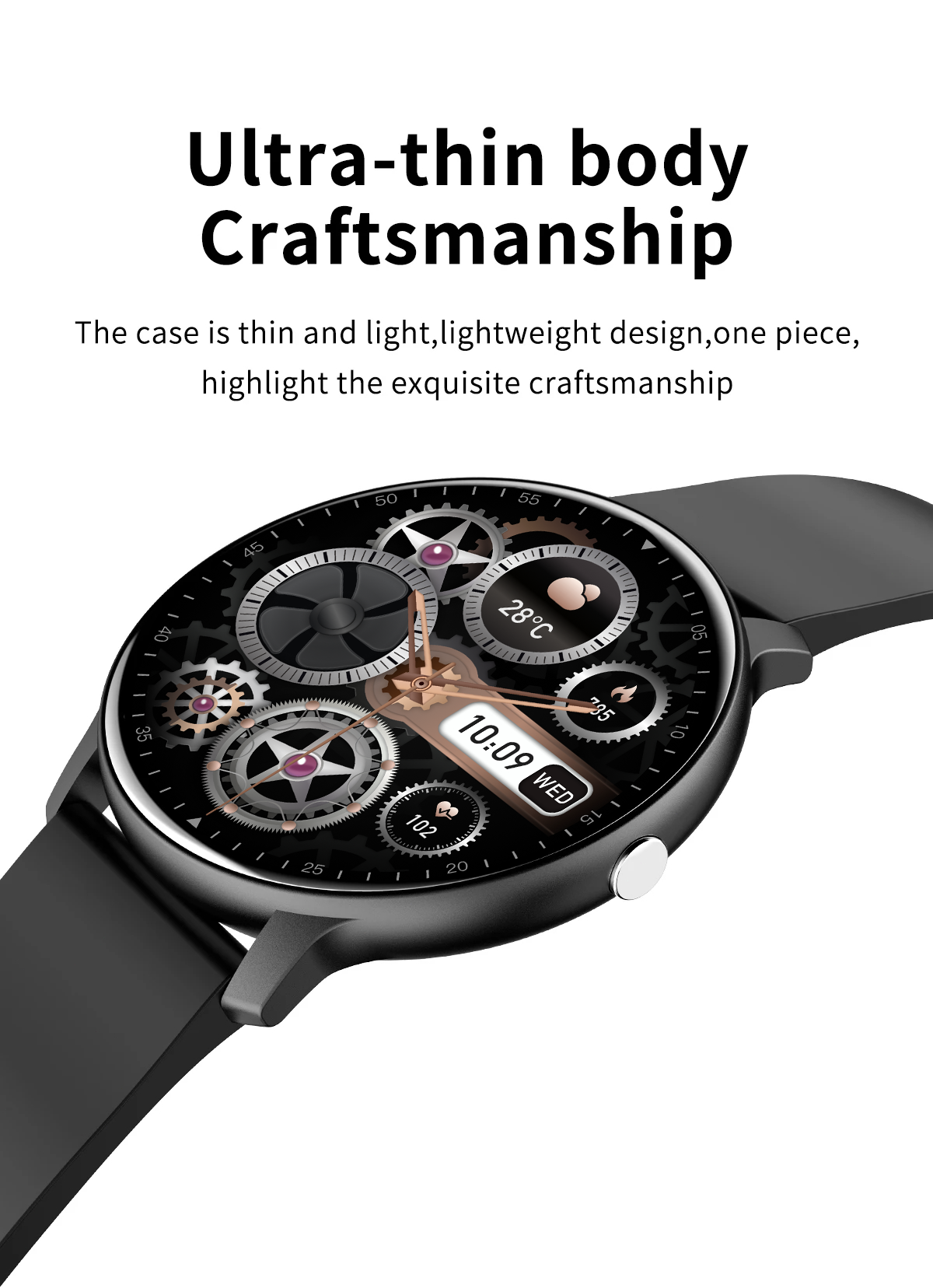 LAXASFIT 2025 Smart Watch HD Full Screen Touch IP67 Waterproof ...
