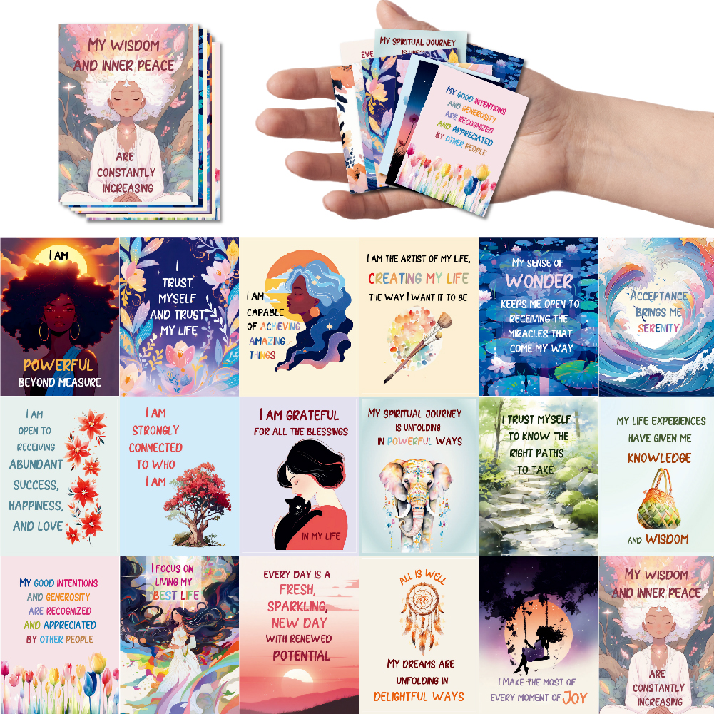 60Pcs, Encouragement Cards, Positivity Cards, Employee Thank You Cards ...