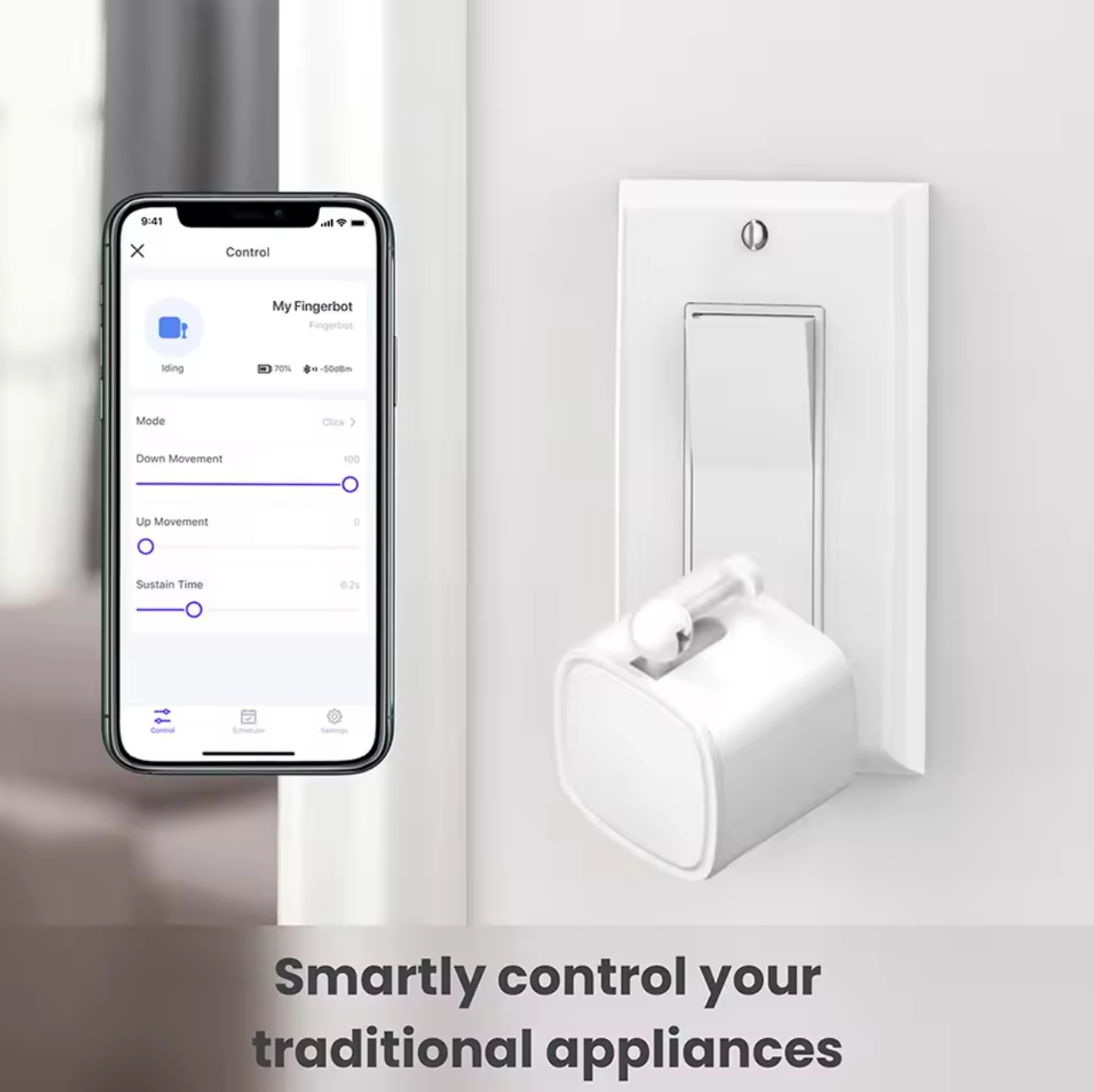 Smart Bluetooth Finger Robot Smart Switch Button Pusher Alexa Smart ...