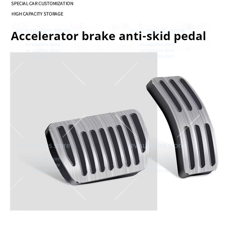 Proton eMas 7 Metal Brake Accelerator Pedal Cover Anti-Slip Silver ...