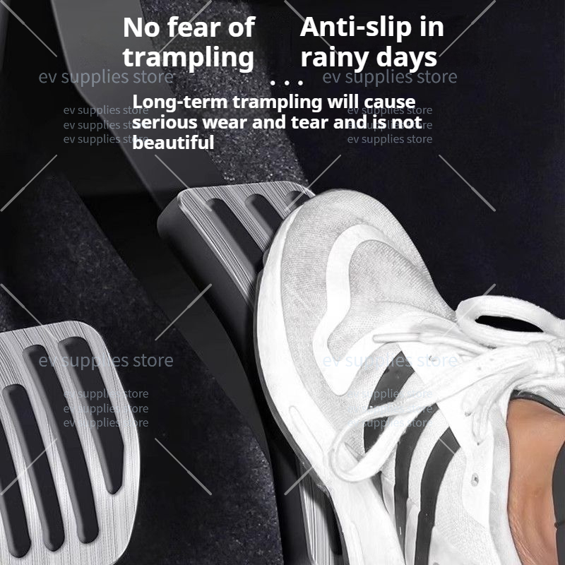 Proton eMas 7 Metal Brake Accelerator Pedal Cover Anti-Slip Silver ...