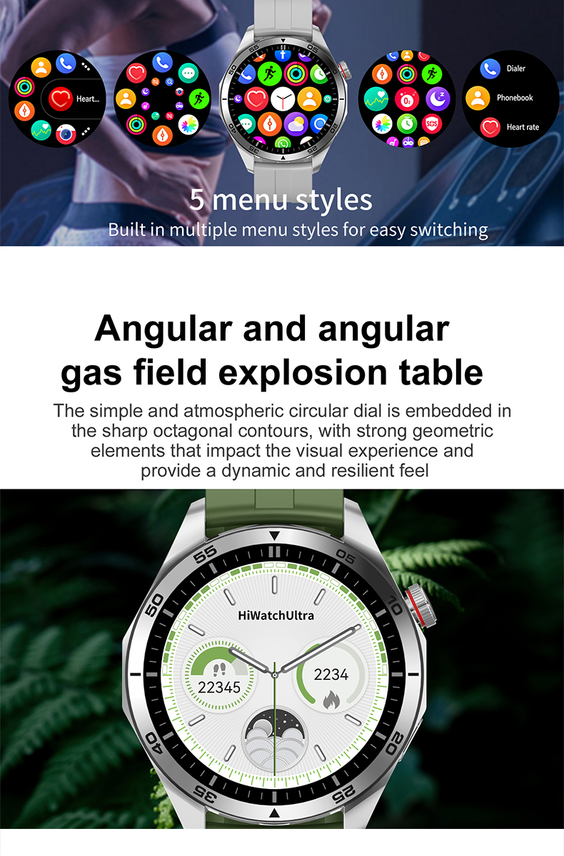 2025 New GT4 Max Smart Watch Men Watch 4 Pro HD Color Screen Bluetooth ...