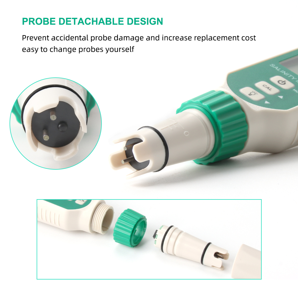 YAGO Hima AR8012 Digital Salinity Meter for Written Test, Kitchen Food ...