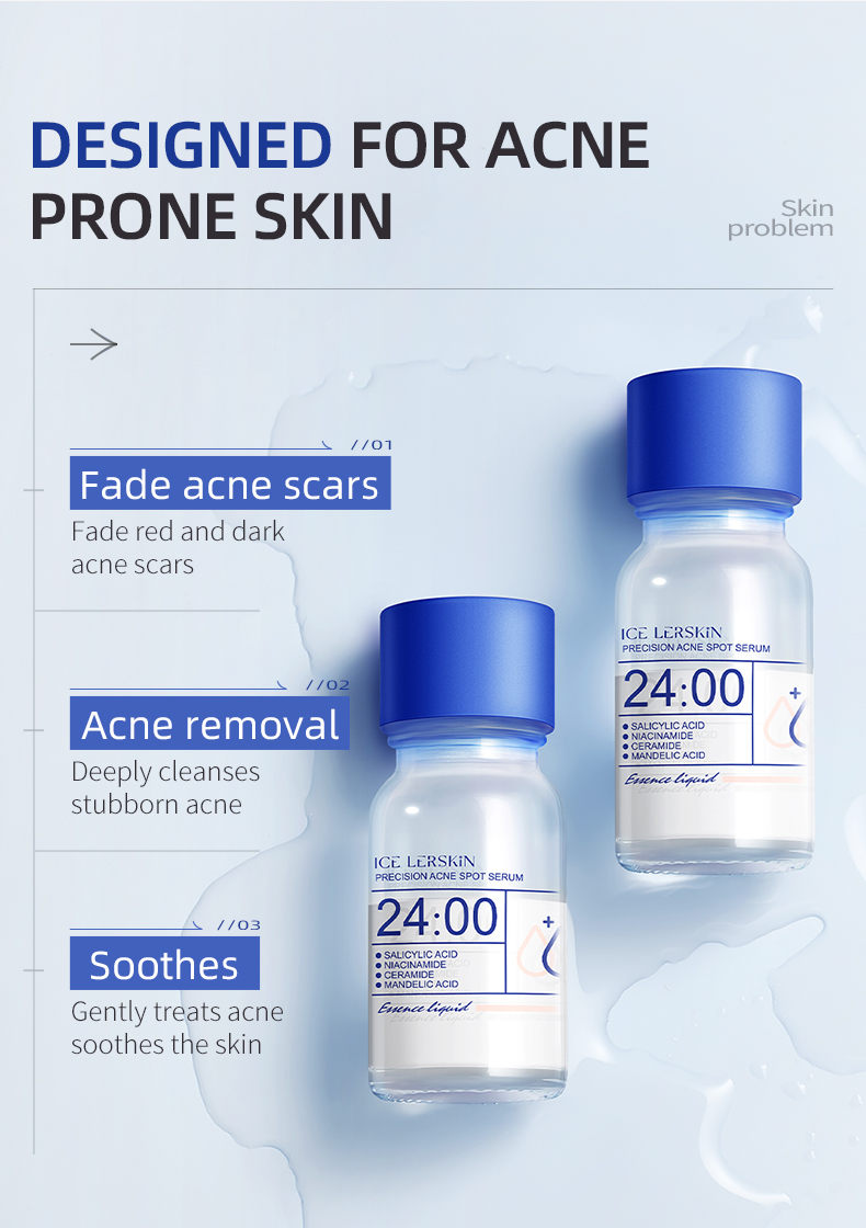【Clearance Sale】ICE LERSKIN Acne Essence Salicylic Acid Anti-Acne Serum ...