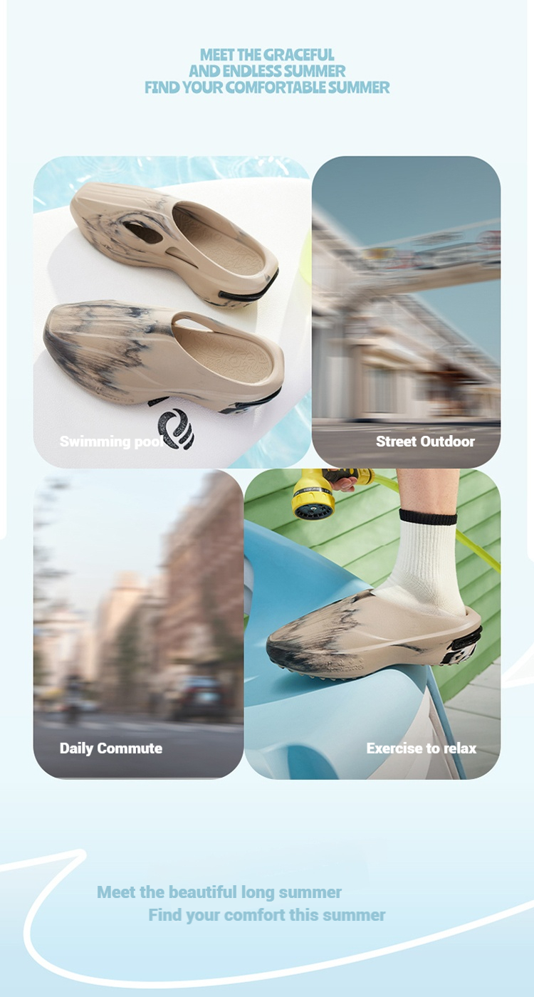 361 Degrees Joker Cyber Men Slipper Slides Outdoor 672521104 | Shopee ...