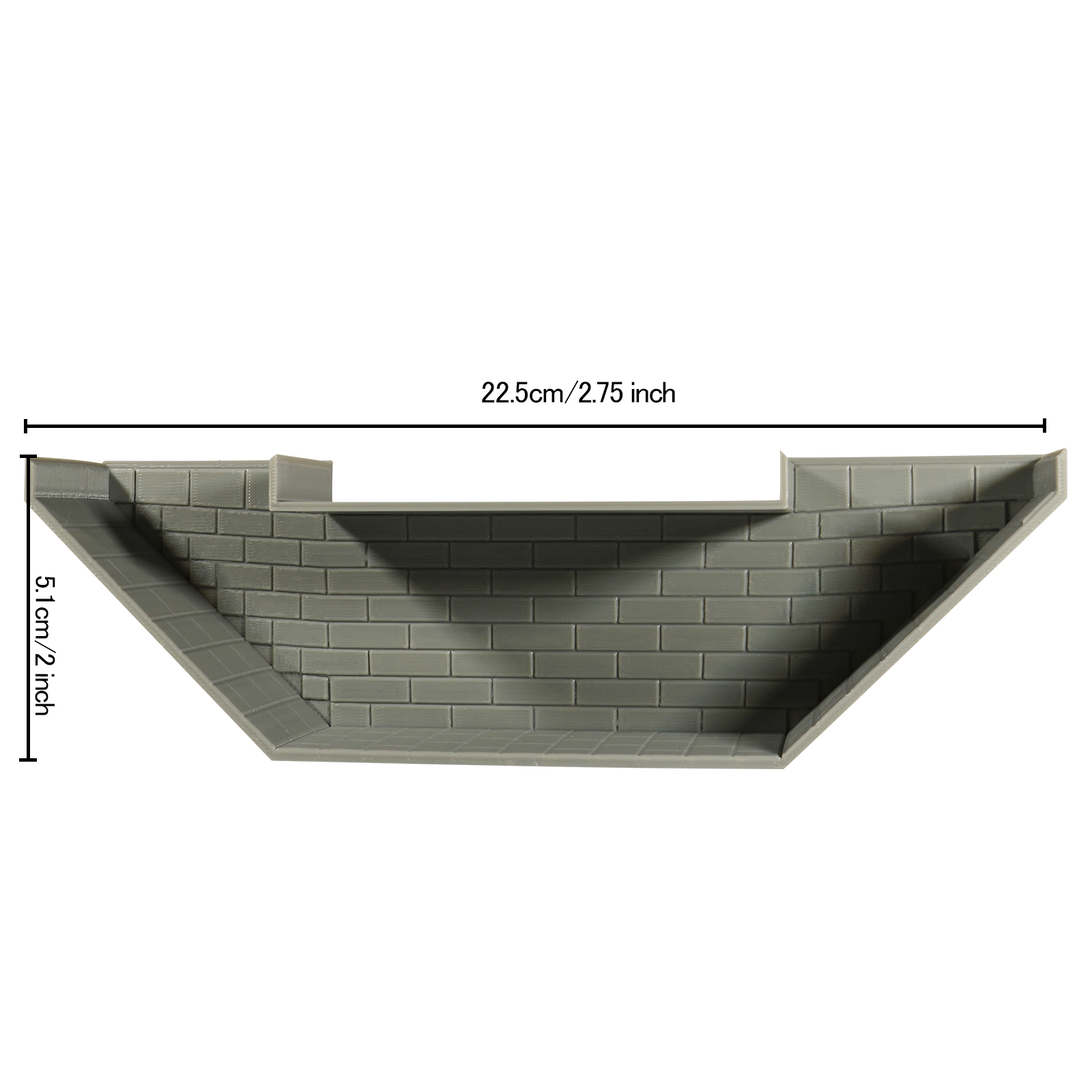 Underground Grey Textured Fish Tunnel Cave Aquarium Fish Tank Decorate ...