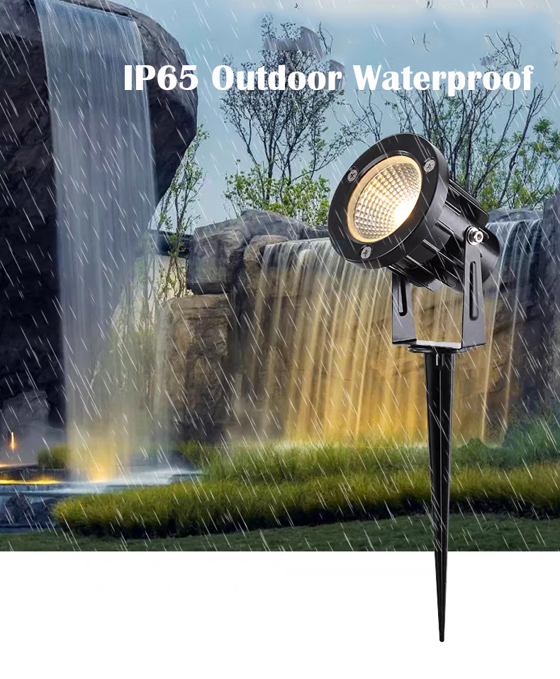 IP65 waterproof and rust proof LED lawn light COB courtyard light ...