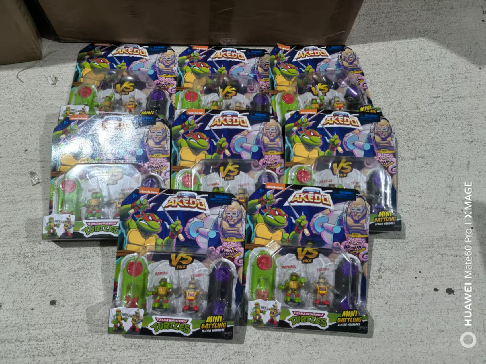 Legends of Akedo Teenage Mutant Ninja Turtles. Mini Battling Warriors ...