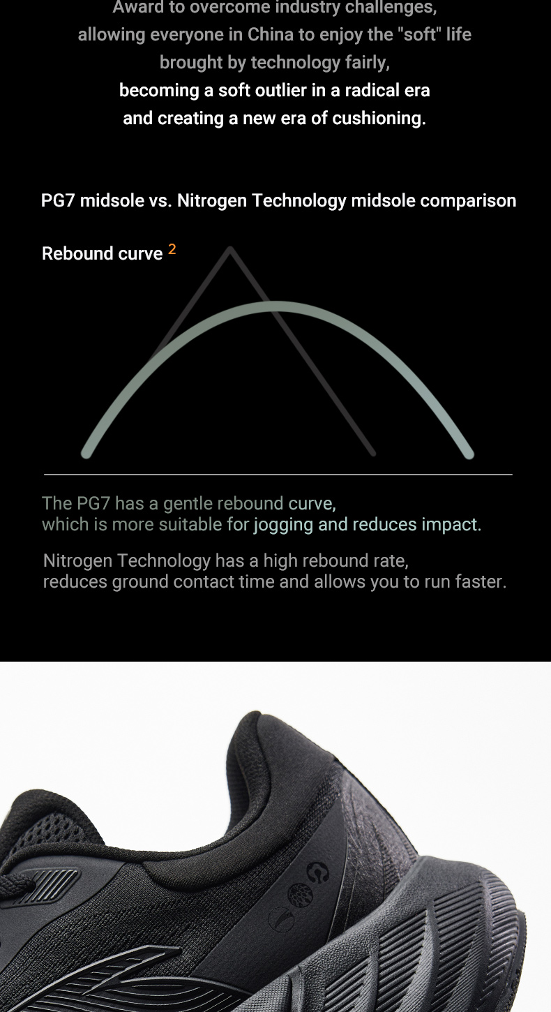 [3-10KM+] ANTA Men Float PG 7 Running Shoes 2E Widefoot Sports Larian ...