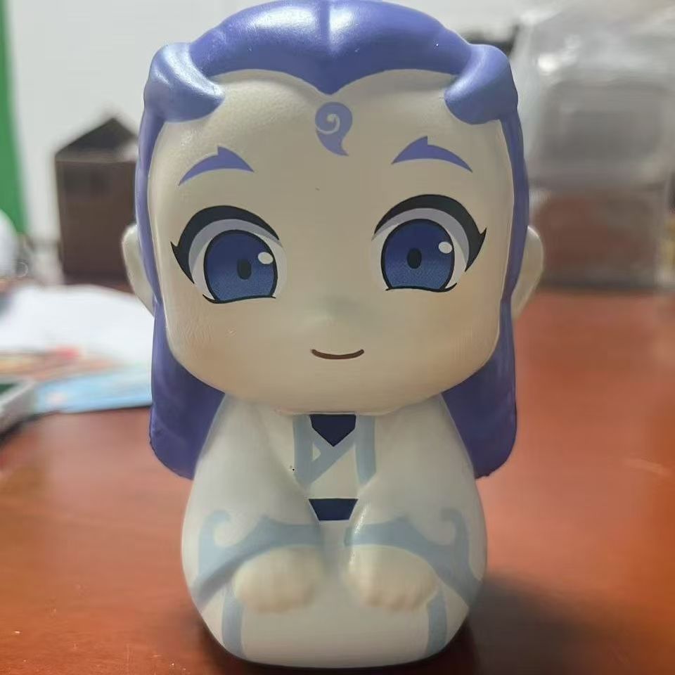 Ne Zha 2 Reduce Stress Resilient Mochi Toy Nezha AoBing Toy Desktop ...