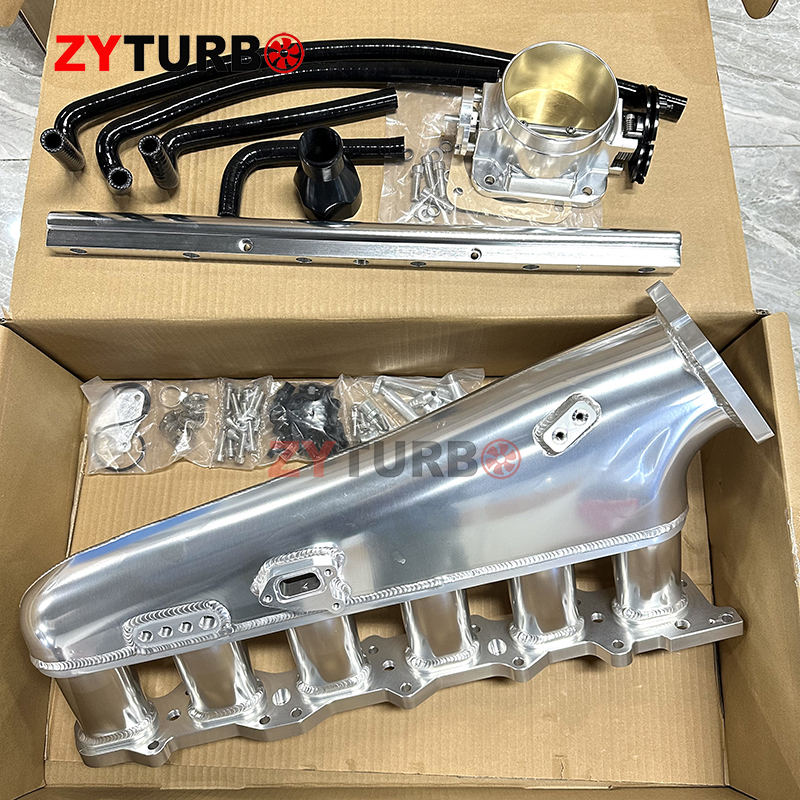 Billet intake manifold plenum RB25 engine RB25DET neo Engine 90mm ...