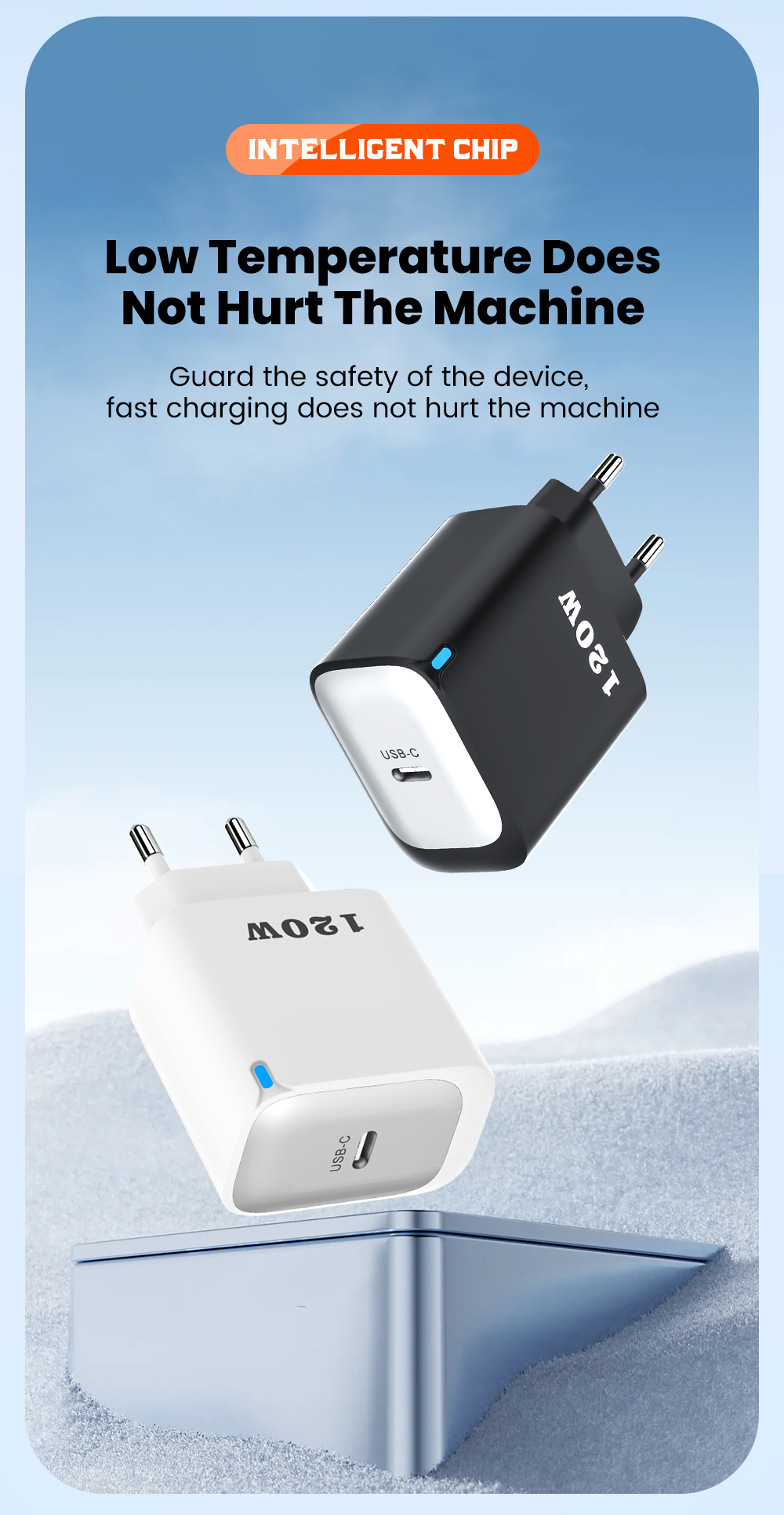 Fast Charger 120W Charging Head Type c Charging Adapter PD 18W for iP15/16 Power Adapter ...