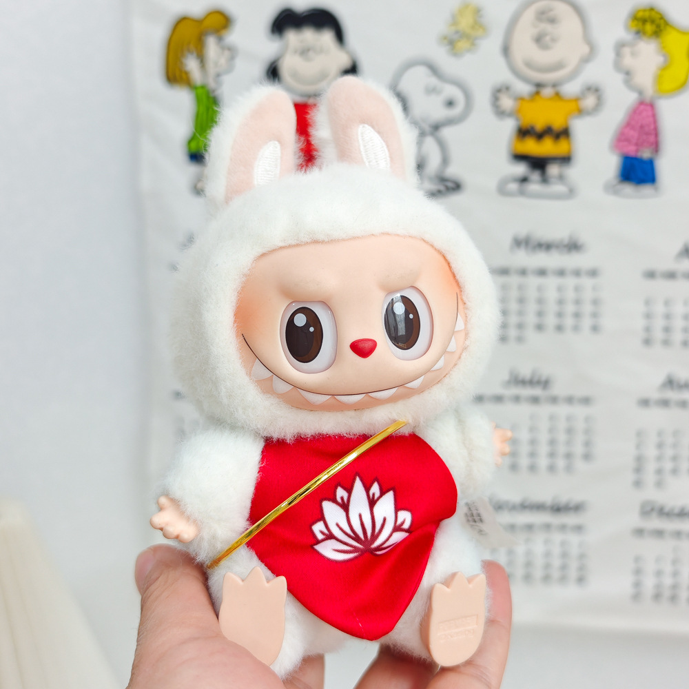 Labubu changing clothes, Nezha Aobing costume is suitable for Labubu V1 ...