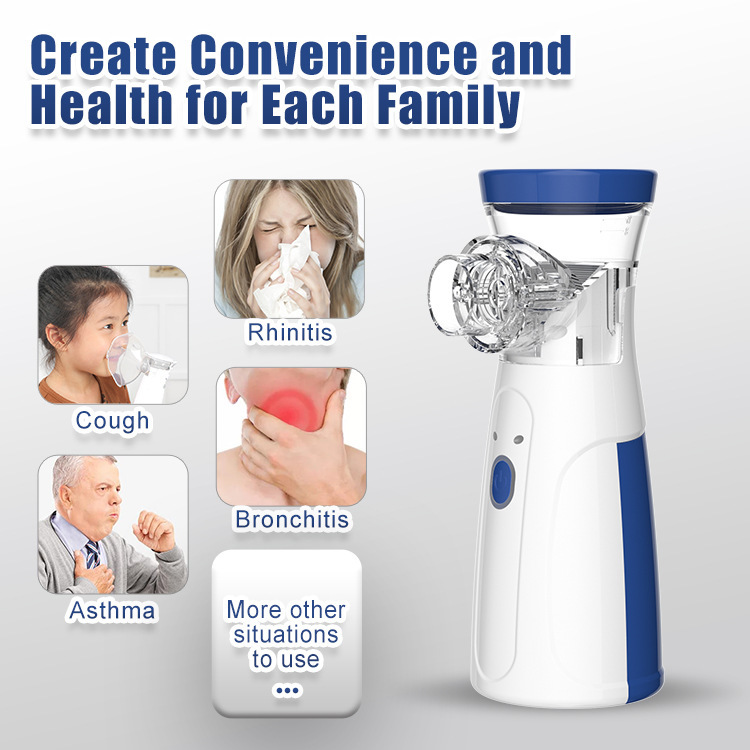Portable nebulizer, handheld mini nebulizer, ultrasonic automatic ...