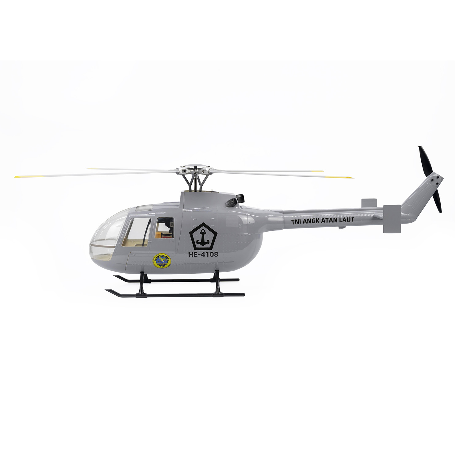 FLY WING BO-105 Helicopter GPS Simulation RC Model H1 Self-Stabilizing ...