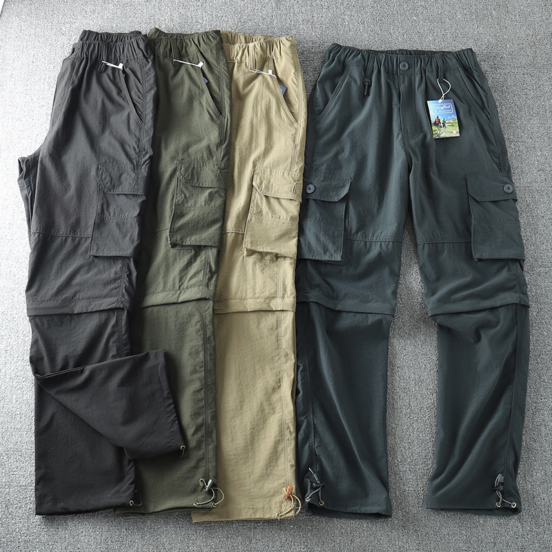 Quick-drying Removable Pants Men Women Breathable Sport Waterproof ...