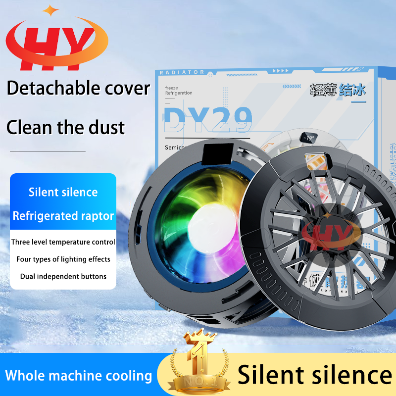 2025 Supports Freezing 】 HY's New DY29 Ice Forming Phone Heat Sink Magnetic Back Clip ...