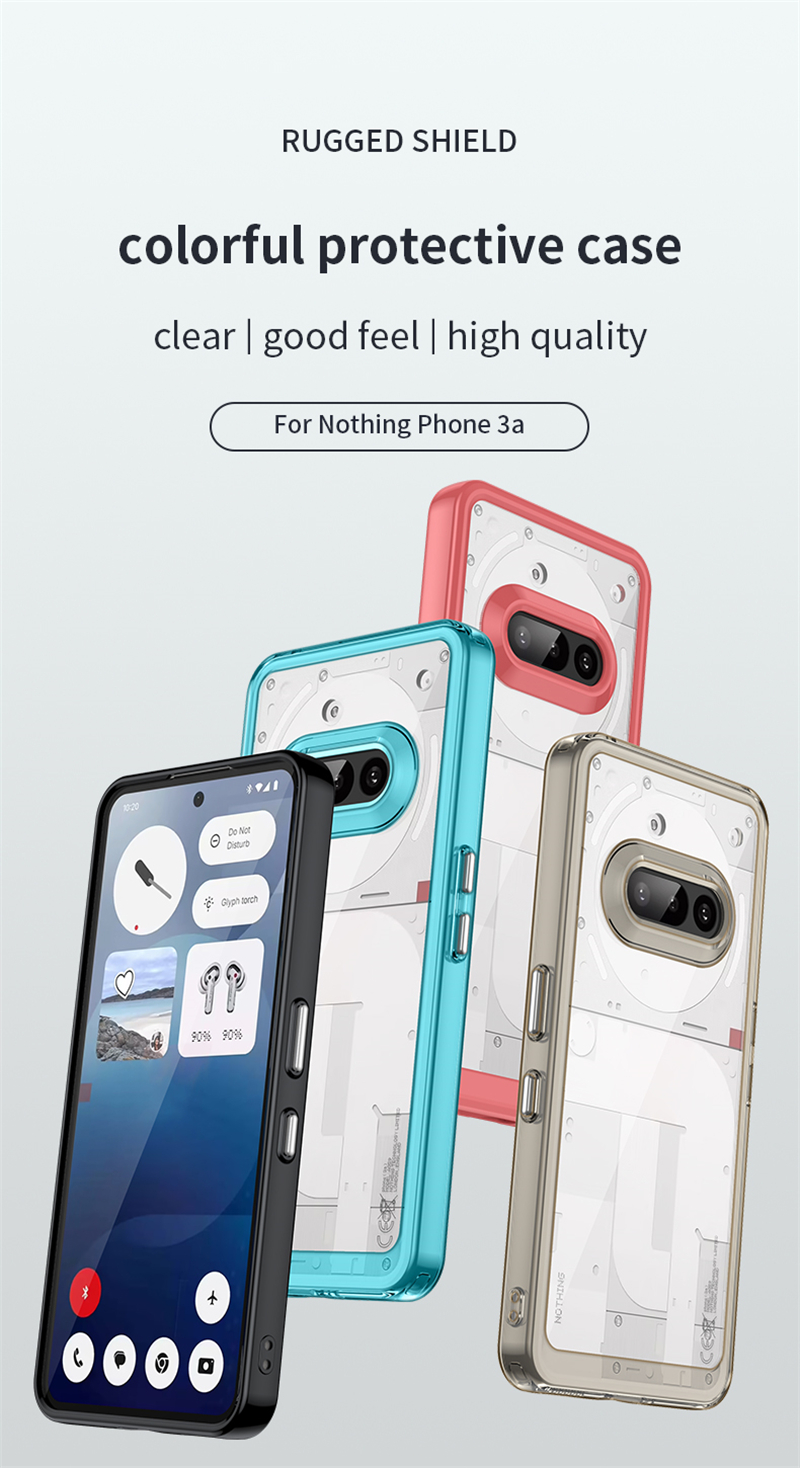 Transparent Phone Case For Nothing Phone 3a pro 1 2 2a plus cmf phone 1 ...