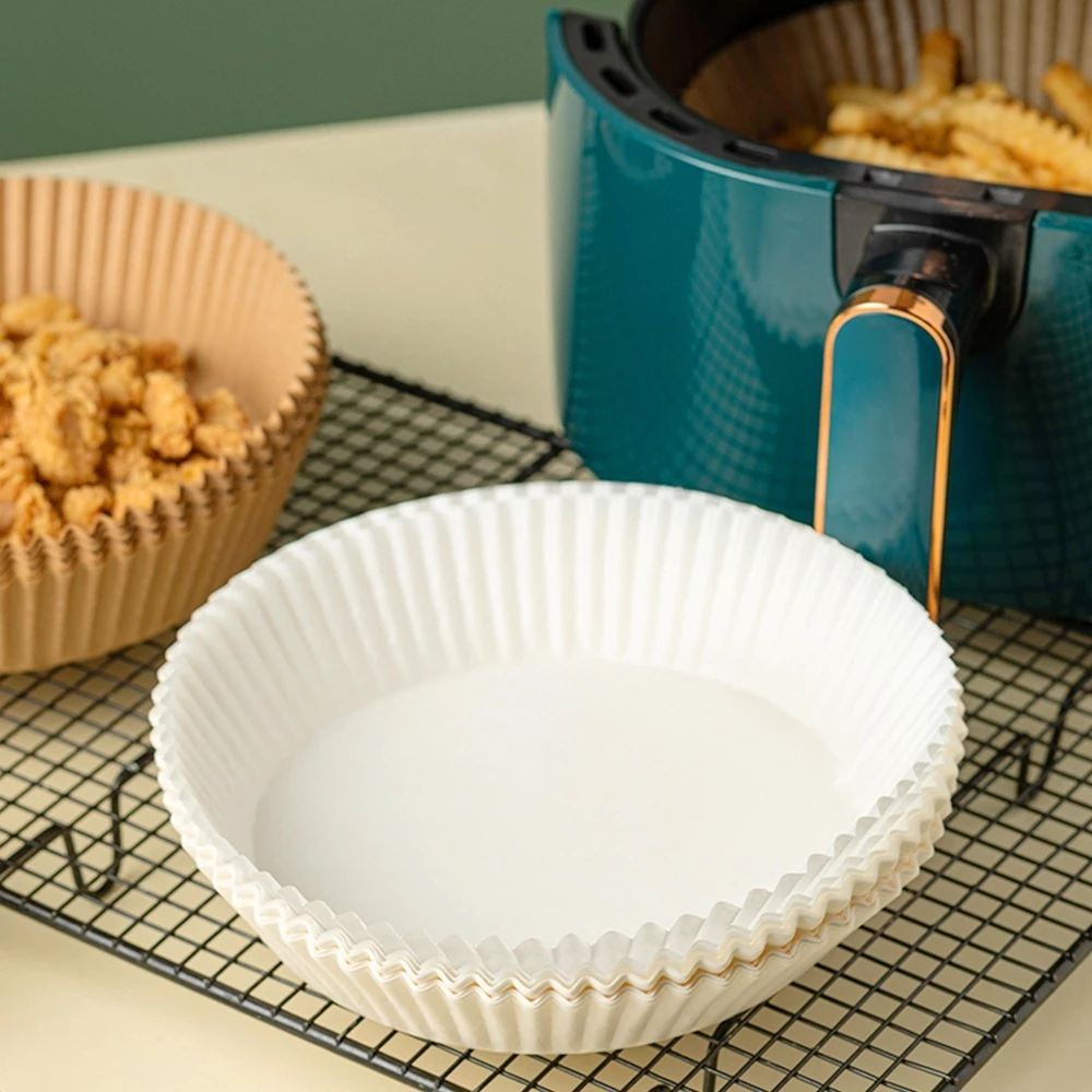 🍕🍕（200pcsFrying paper）Air fryer paper Food frying paper disposable oil ...