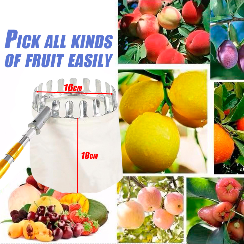 3~7M Telescopic Fruit Picker High Reach Pruning Shear Saw Modern Tree ...