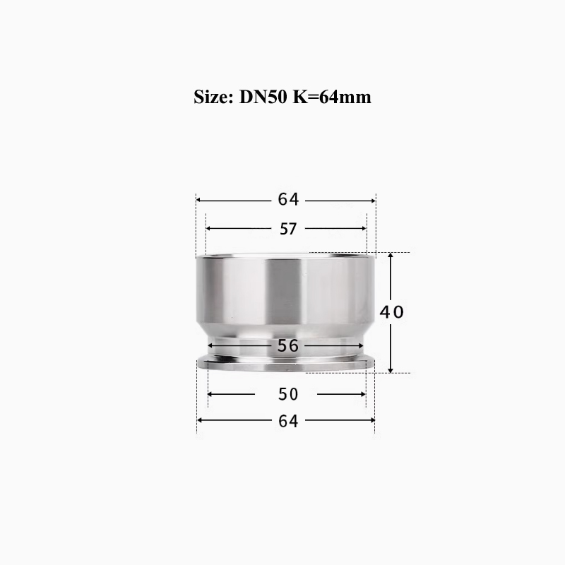 DN50 Stainless Steel SS304 Sanitary Female Threaded Pipe Fittings ...
