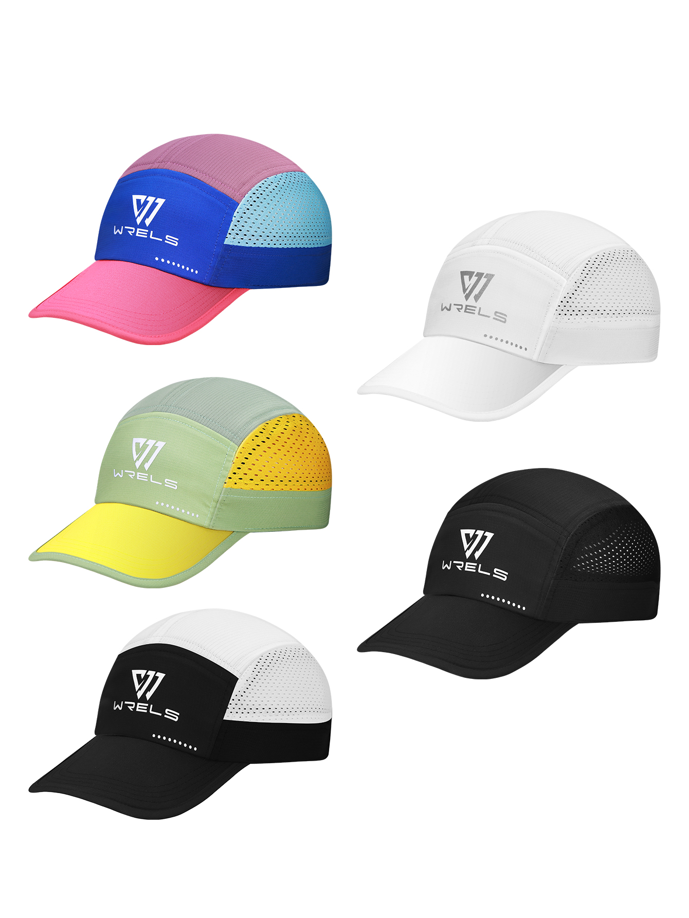 Wrels Marathon Baseball Cap Running Sweat-Wicking Sun Hat Off-Road ...