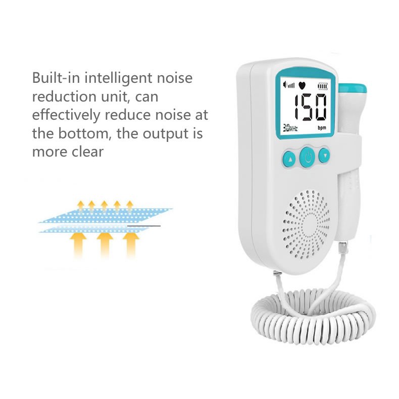 Infant Fetal Doppler Fetal Heart Sound Monitor, Ultrasonic Fetal Heart ...