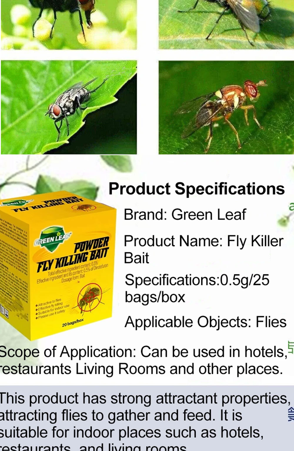 1 pack of fly powder kills 1 million flies READY STOCK Fly Killer Flies ...
