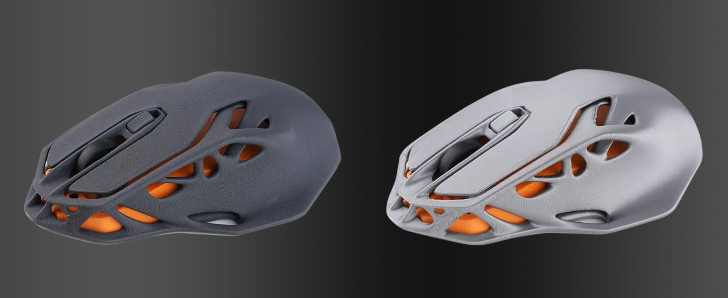 Original Bambu Lab Makerworld MH002 3D Printed Wireless Mouse Model Components DIY Creative ...