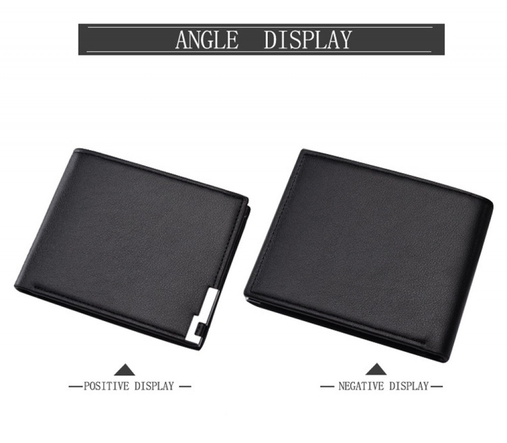 Short Bifold Horizontal Metal Trim Wallet football Player emblem Logo ...