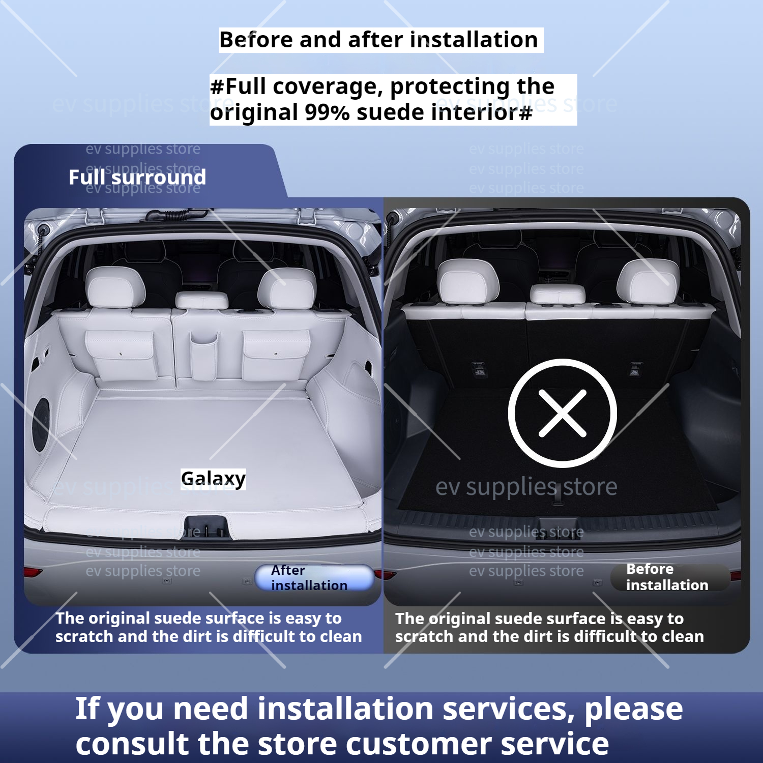 Proton eMas 7 Fully surround Car Trunk Mat 6D 7D Tailgate Pad Interior ...