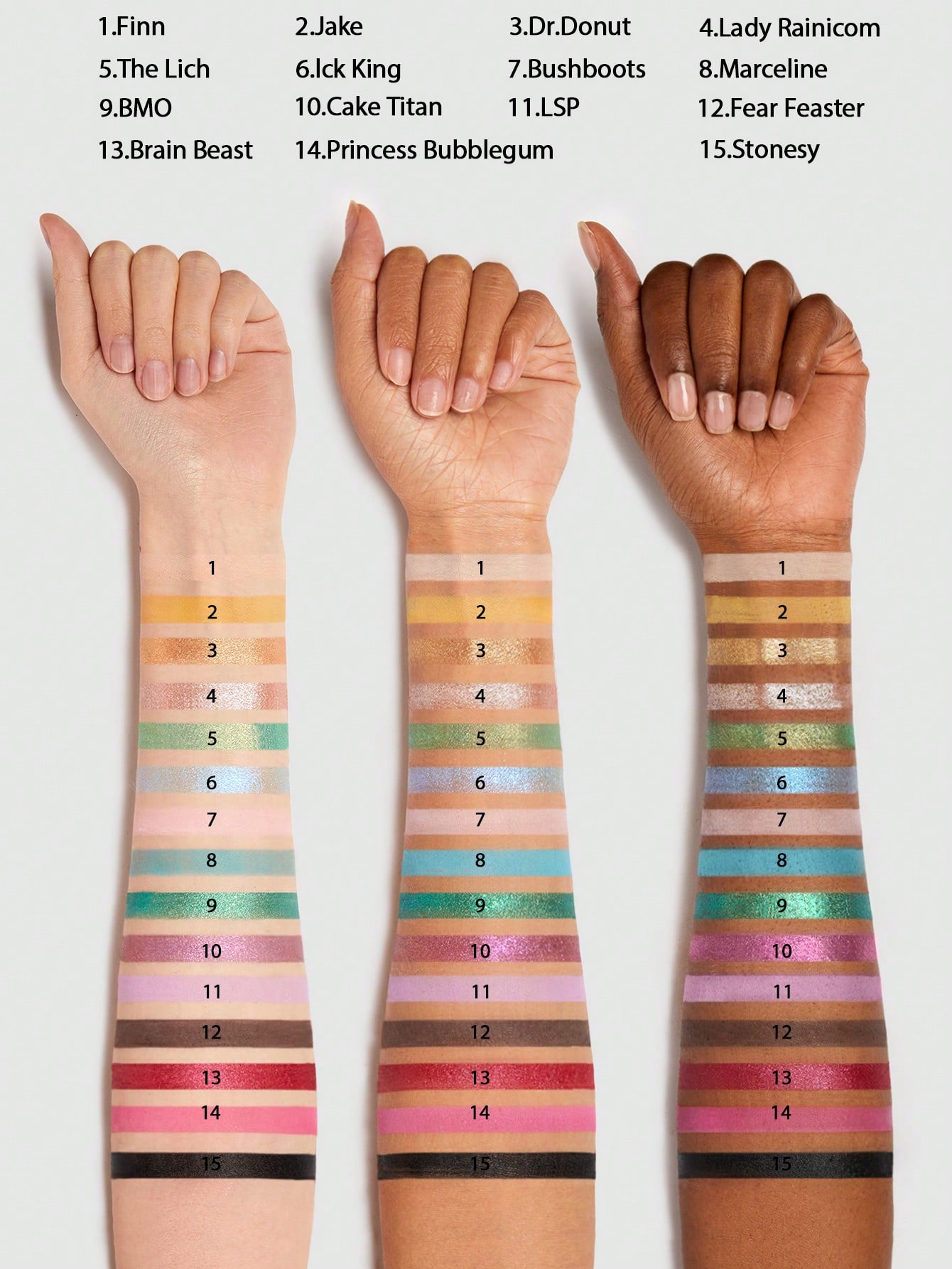 Adventure Time | SHEGLAM Land Of Ooo Palette Matte Shimmer Highly ...