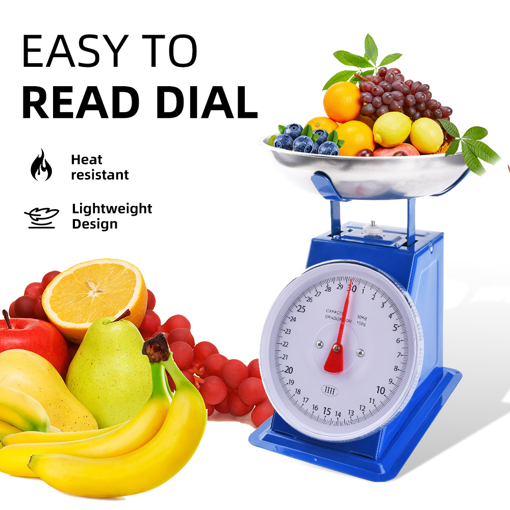 10/30Kg Commercial Mechanical Scale Spring Balance Weighing Scale Pasar ...