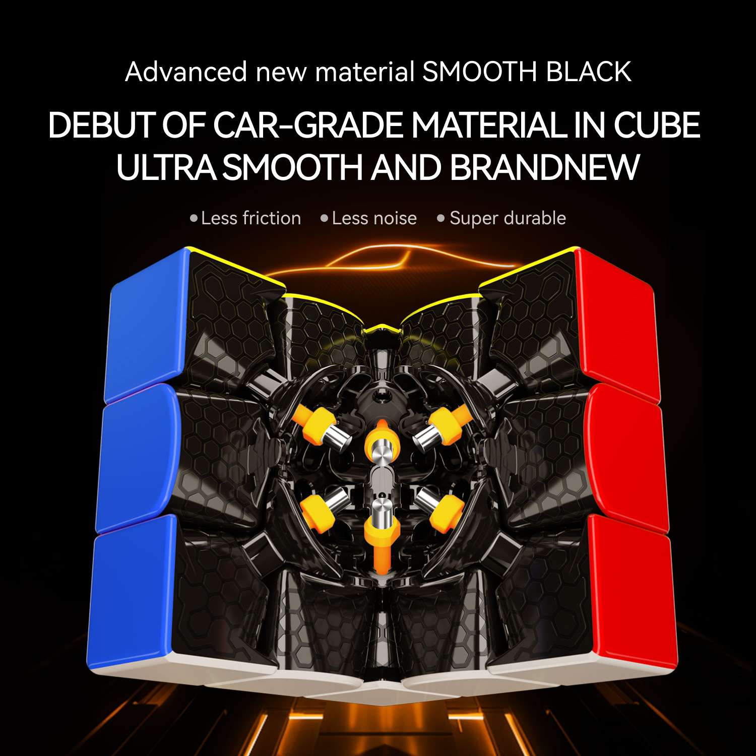 GAN 15 NewBlack Magnetic Cube Ultra Smooth Durable Flagship Smoothing ...